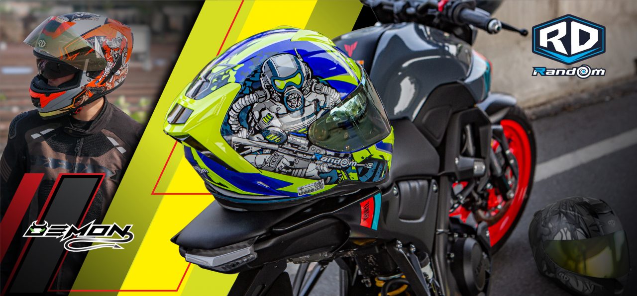 หมวกกันน็อค RANDOM DEMON - RANDOM HELMETS
