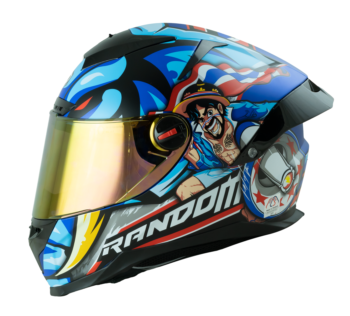หมวกกันน็อค RANDOM CZ-R BT - RANDOM HELMETS